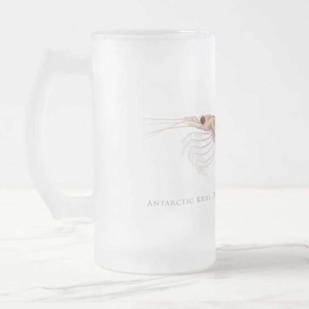 Antarctic Krill Stein - Detailed Marine Life Illustration by Dr ...