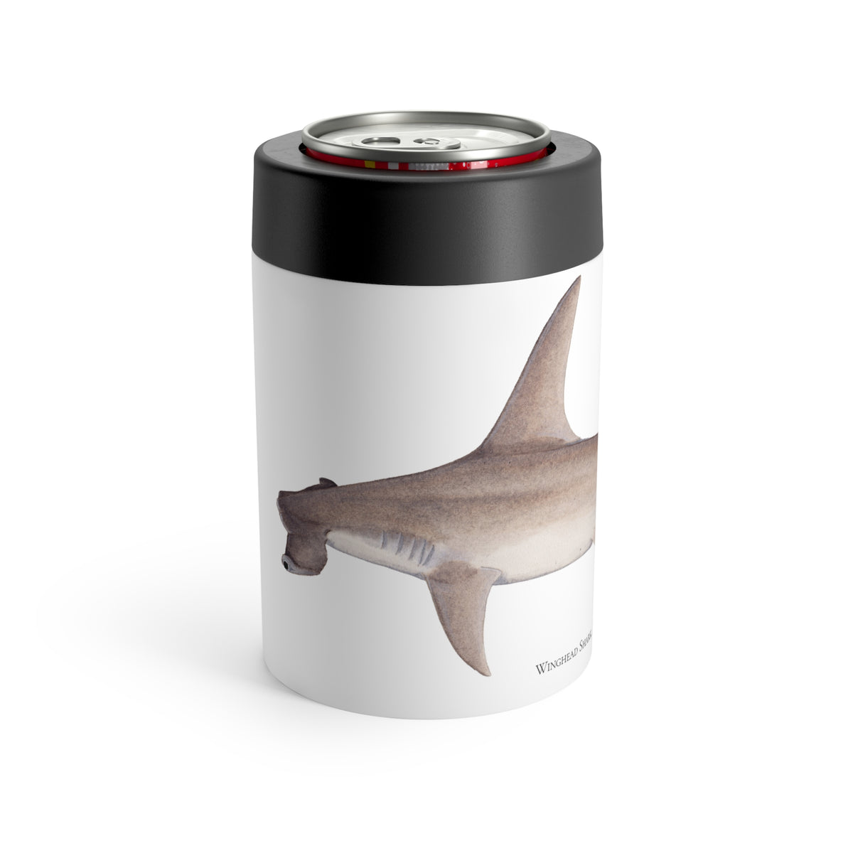 Winghead Shark - Cooler – Stick Figure Fish Illustration